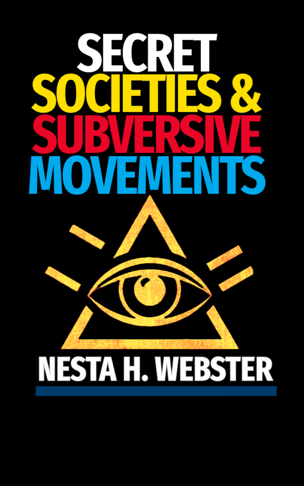 NESTA H WEBSTER Secret Societies And Subversive Movements: Original ...