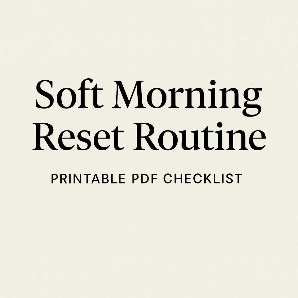 Soft Morning Reset System