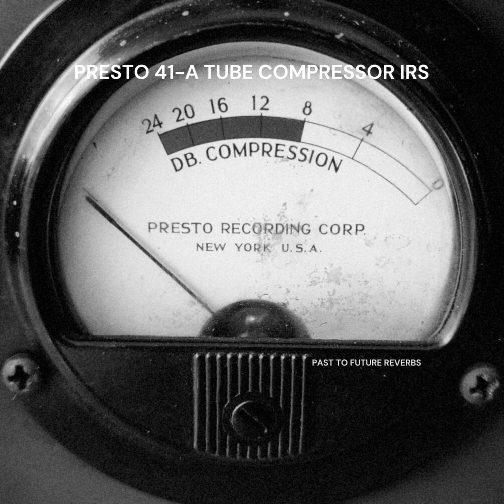 PRESTO 41-A TUBE COMPRESSOR IRS!