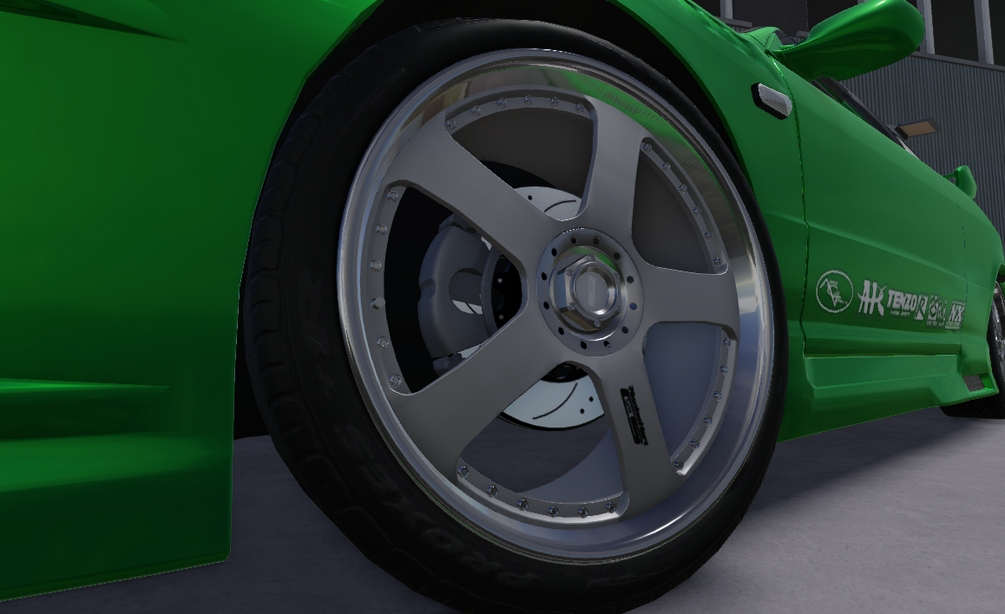 TAKECHI PROJECT SSR Racing Hart C5 3pc