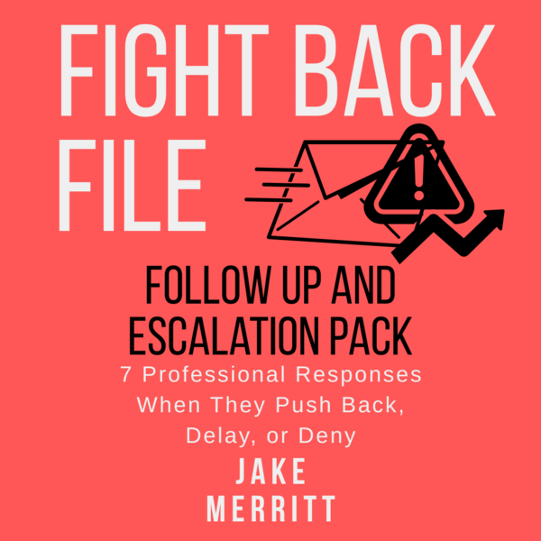 Fight Back File – Standard + Escalate Bundle