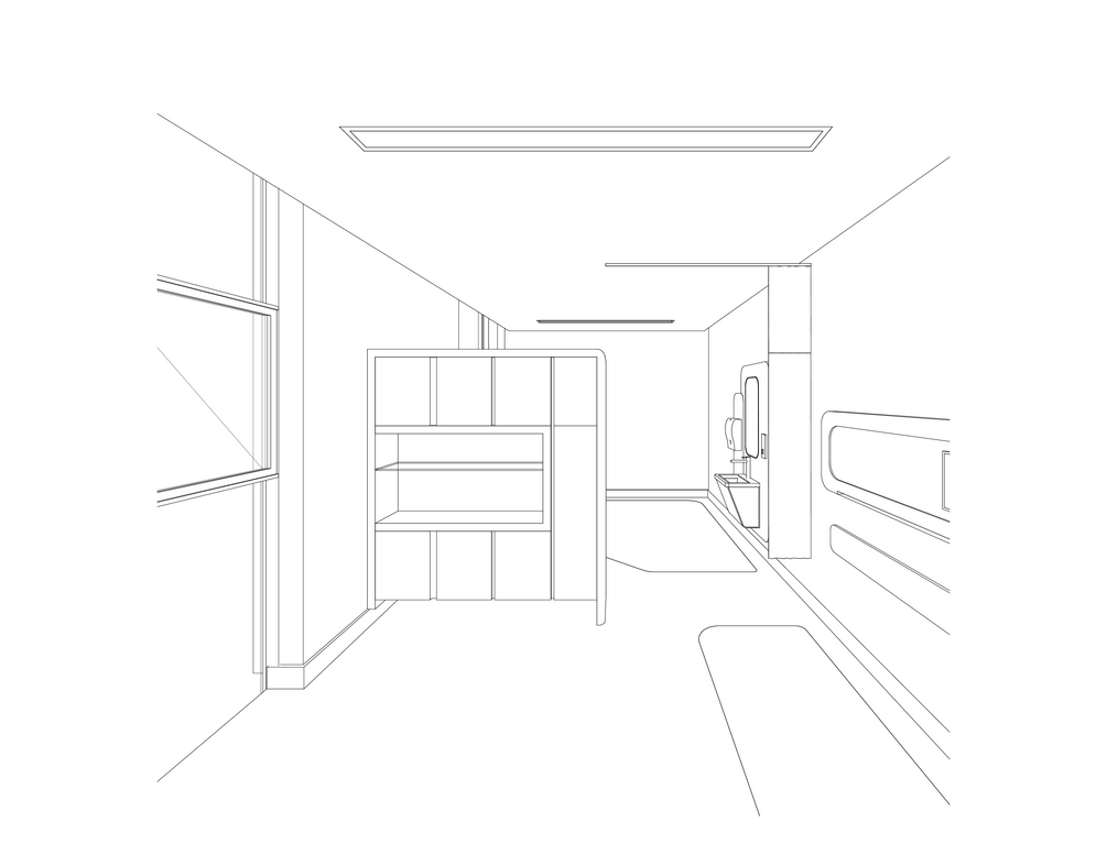 HOSPITAL WOMEN POLYCLINIC ROOM MODEL