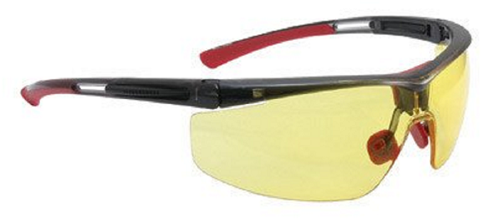 North By Honeywell Adaptec Safety Glasses With Transluscent Black Frame ...