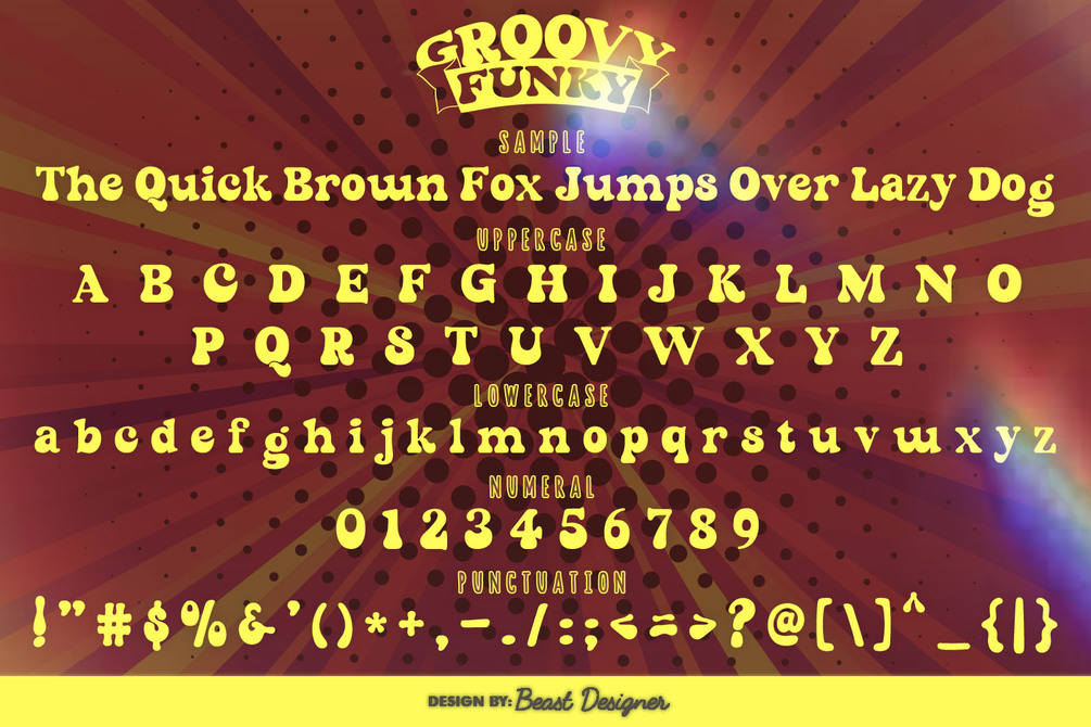 Groovy Funky Font
