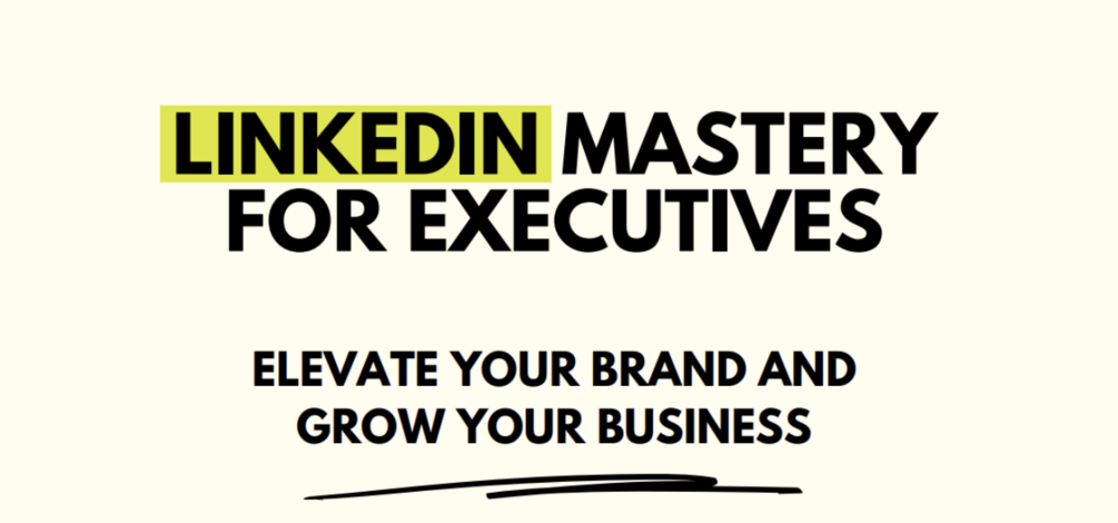 Executive Brand Building Guide