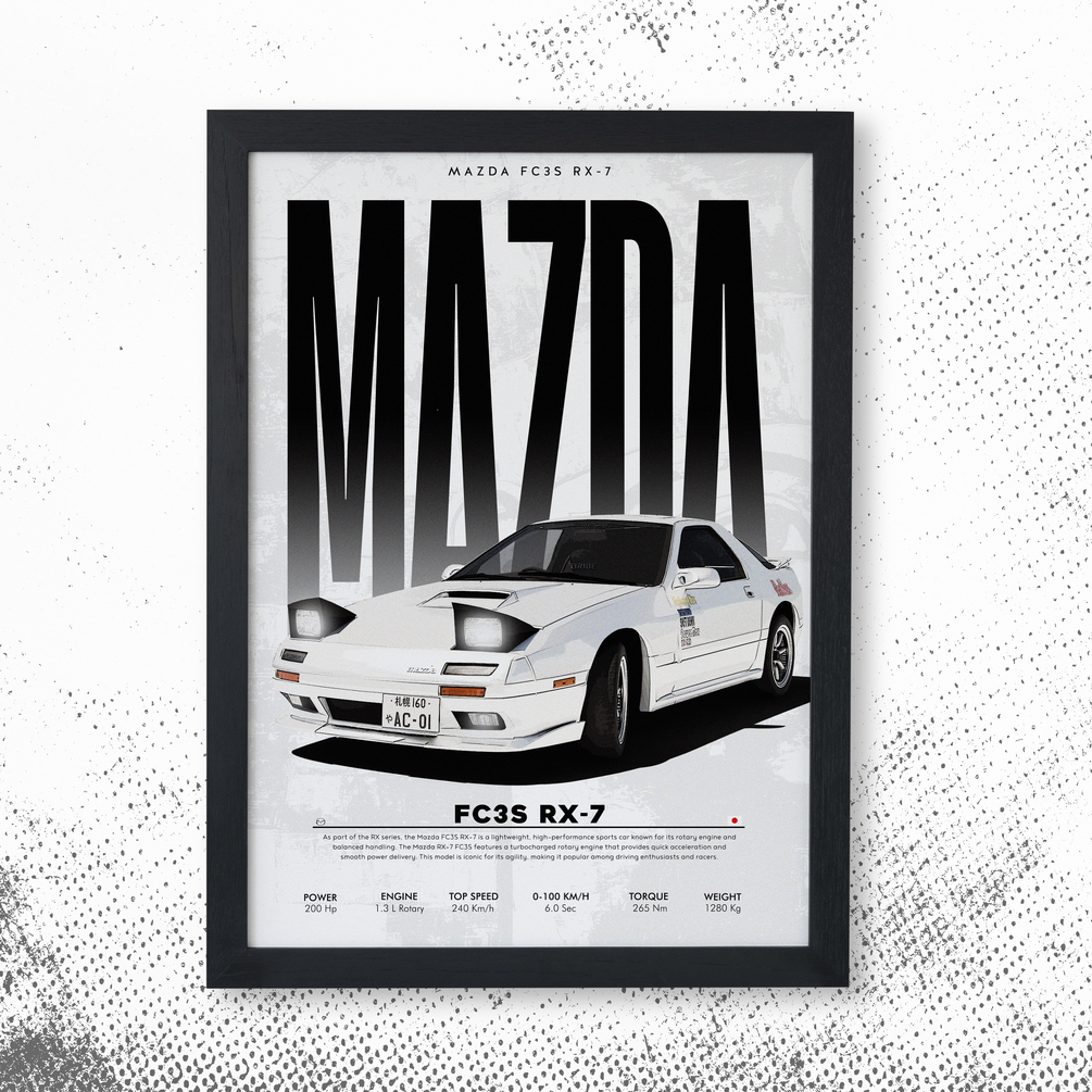 Mazda RX-7 FC3S - "Red Suns" Ryosuke Takahashi Digital Download