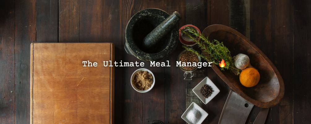 Realistic Meal & Recipe Manager