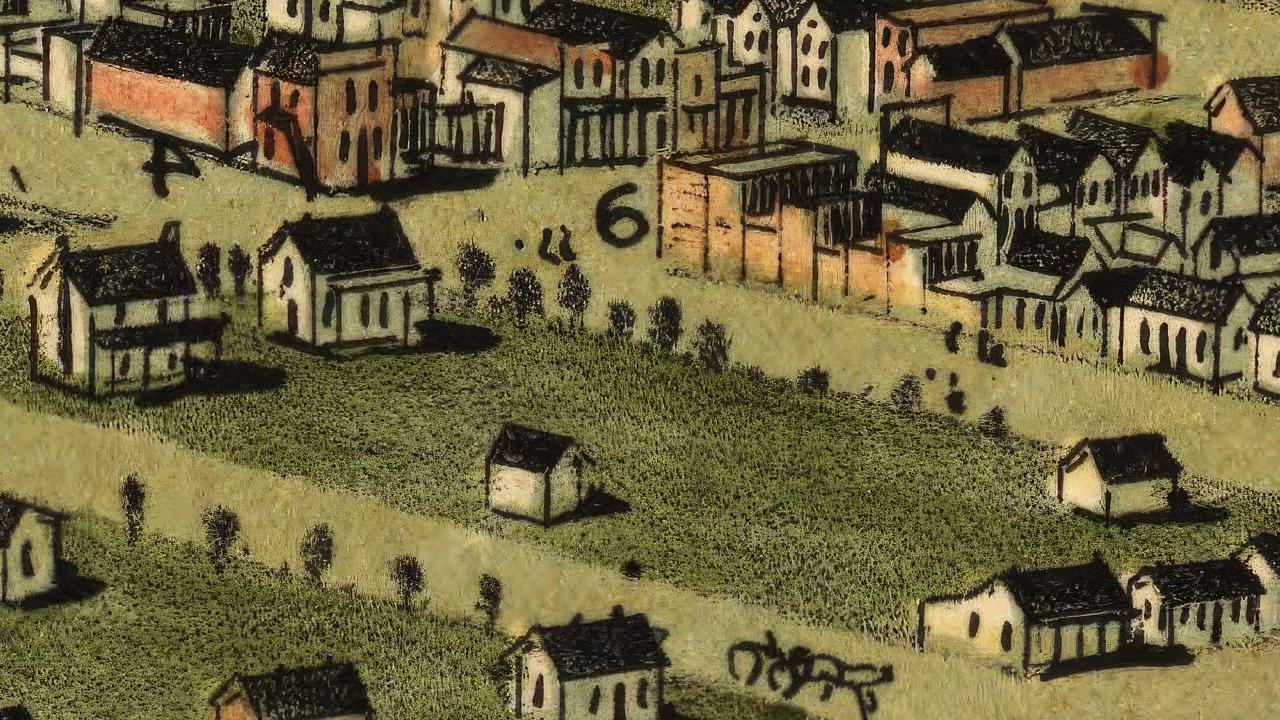 Ardmore, Indian Territory, 1891 by Fowler, Thaddeus Mortimer, Moyer ...