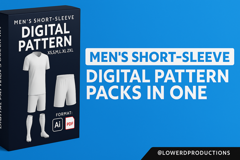 Men’s - Soccer Uniforms - Short and Jersey - Digital Pattern | Hombres ...