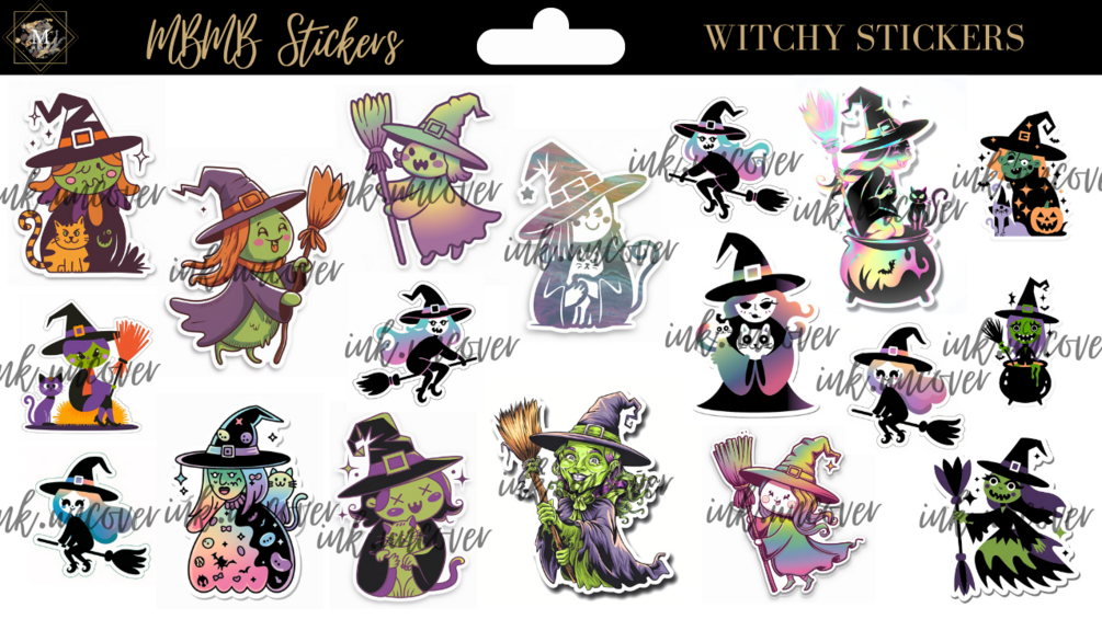 Witchy Stickers