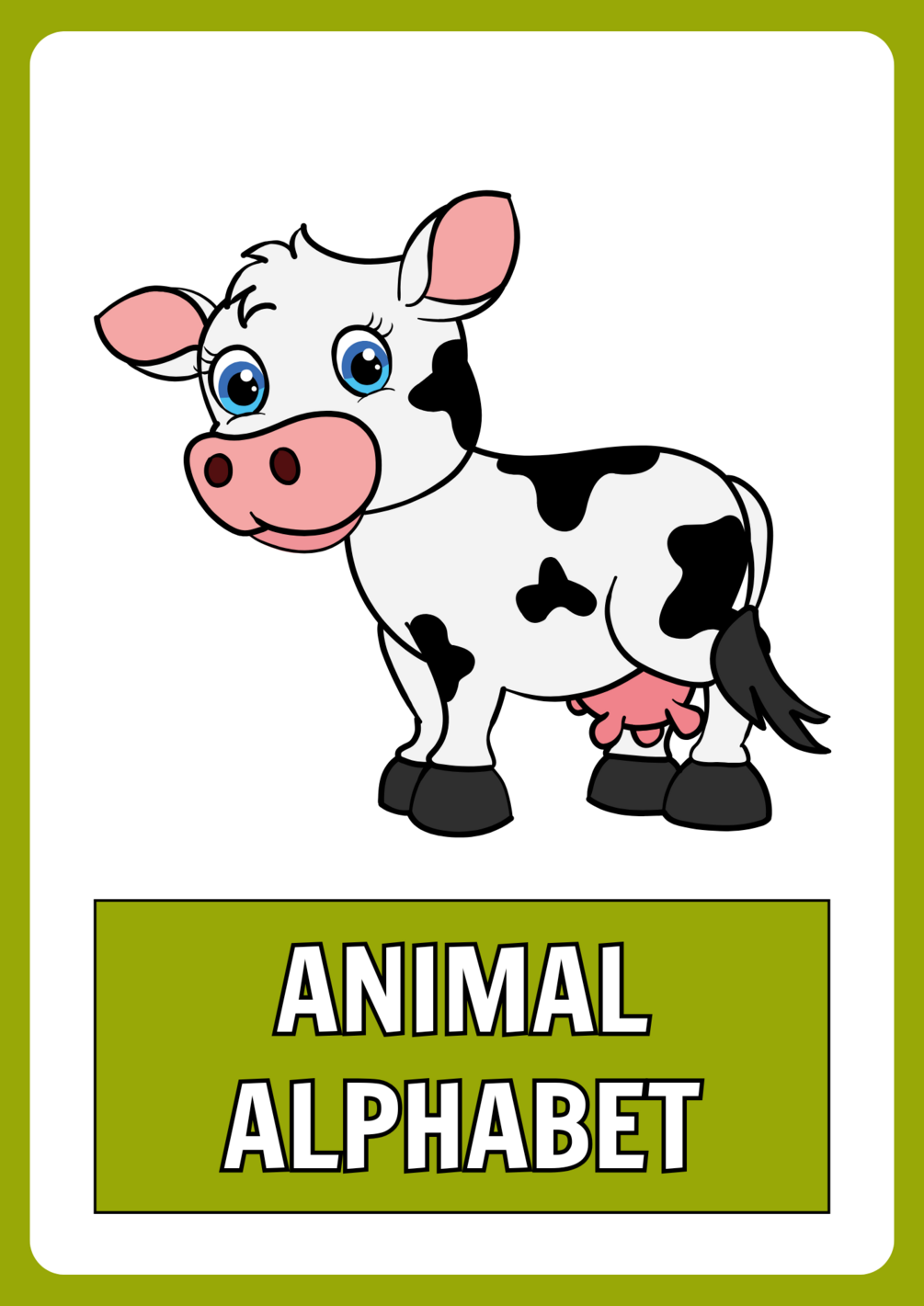 My ABC Tracing Letters Booklet | Fun Animal Alphabet Tracing Worksheets ...