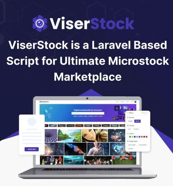 script viserstock ultimate microstock marketplace