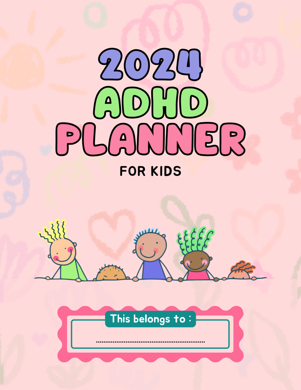 PLR ADHD PLANNER FOR KIDS