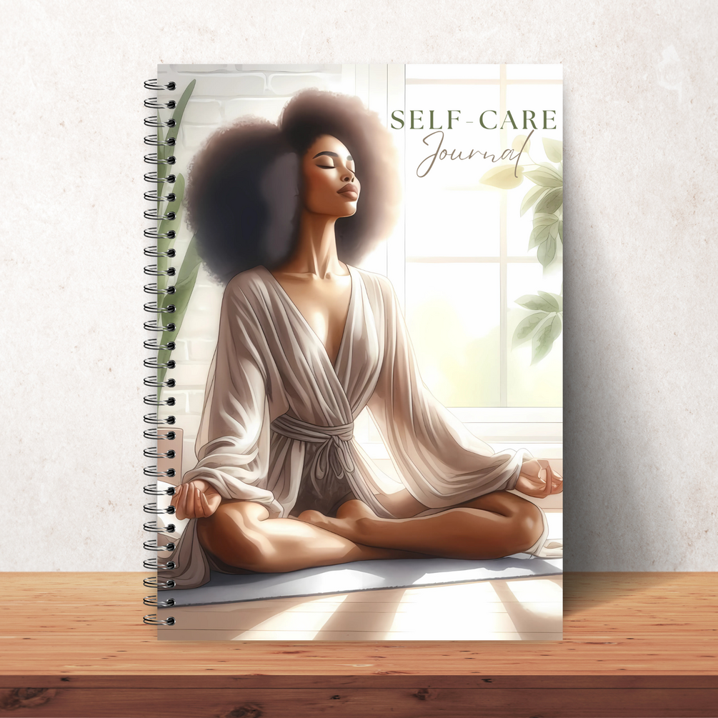 Self-Care Routine Journal Covers – Printable & Digital Use