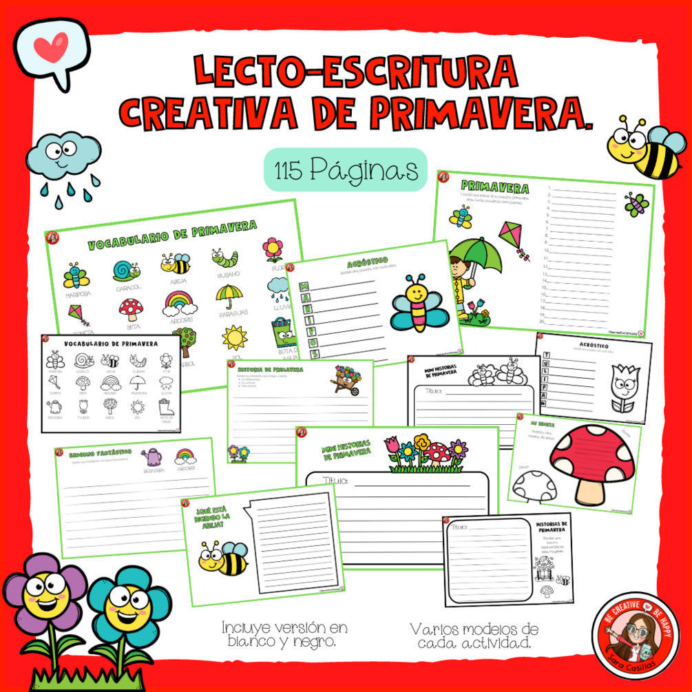 LECTO ESCRITURA CREATIVA_VERSIÓN PRIMAVERA
