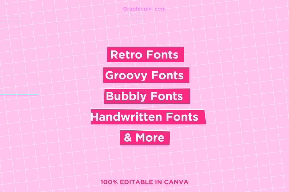 Canva Font Cheat Sheet