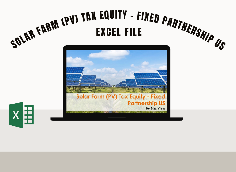 Solar Farm PV Tax Equity Fixed Partnership US