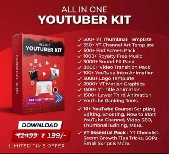 YouTube Growth Bundle Kit 2025