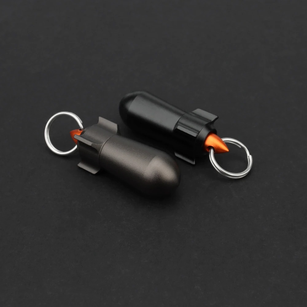 Waterproof Bottles Aluminum Seal Mini Bomb Canister Medicine Bottles ...