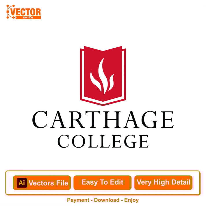 carthage college, carthage college Logo Vector, University Logo, Us ...
