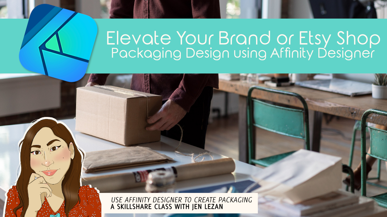 Elevate Your Brand or Etsy Shop Through Packaging Design Using Affinity Designer V1