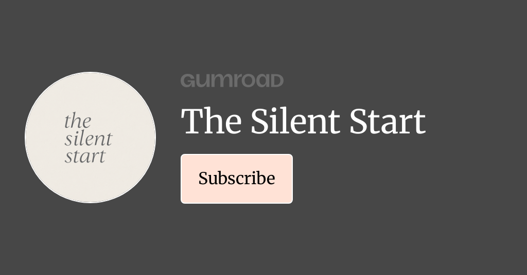 The Silent Start