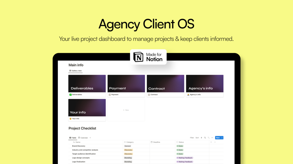 Agency Client OS
