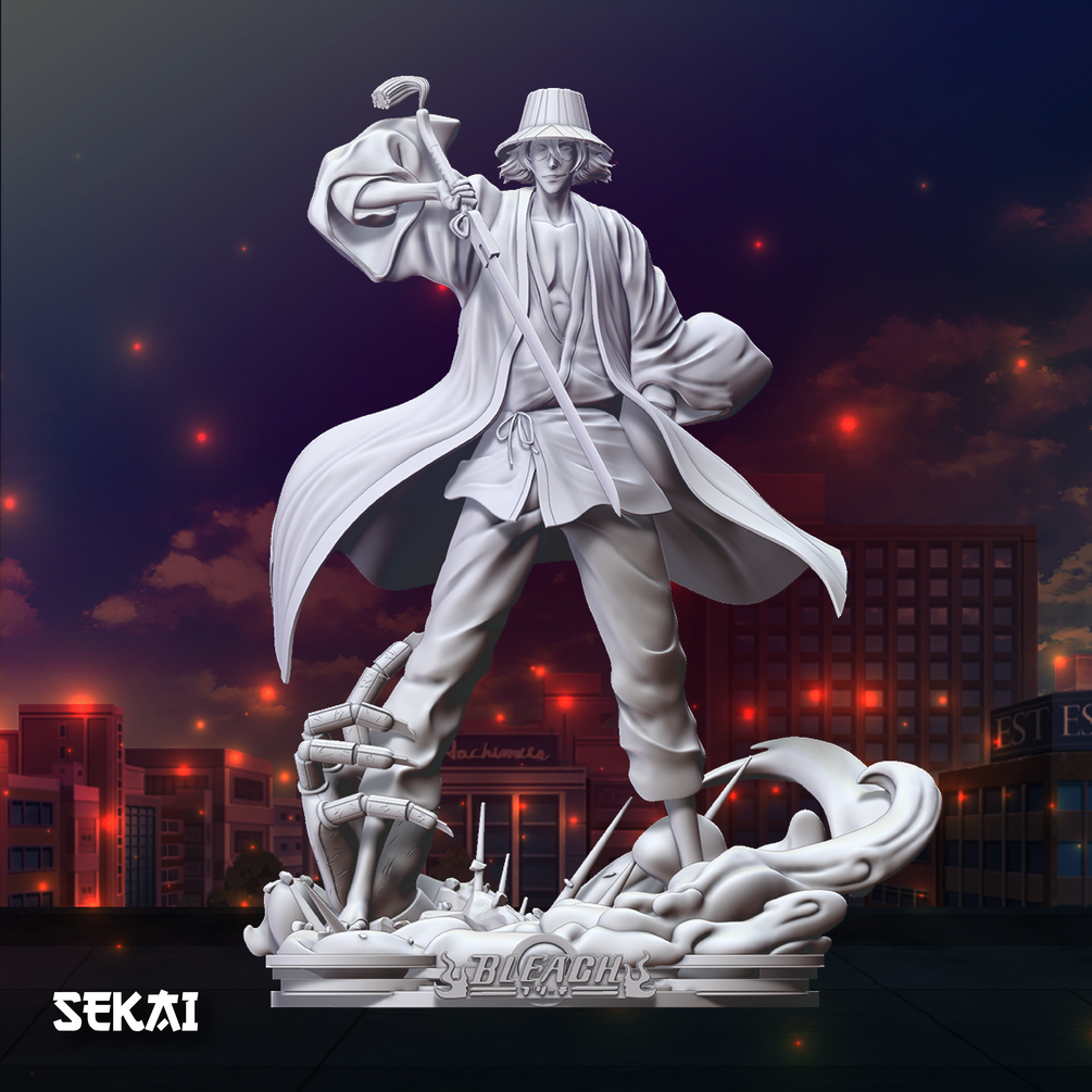 Kisuke Sculpture and Bust - Sekai 3D Models - Tested and Ready for 3D ...