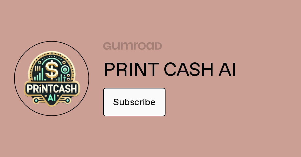 PRINT CASH AI