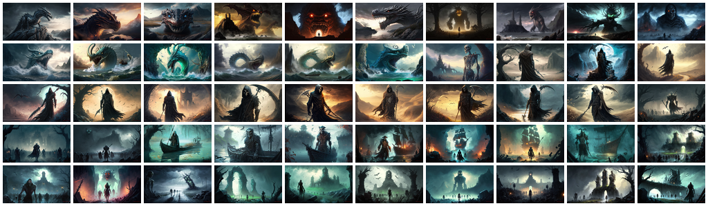 Desktop Wallpaper Pack, Fantasy, Monsters 2, containing 50 high quality ...