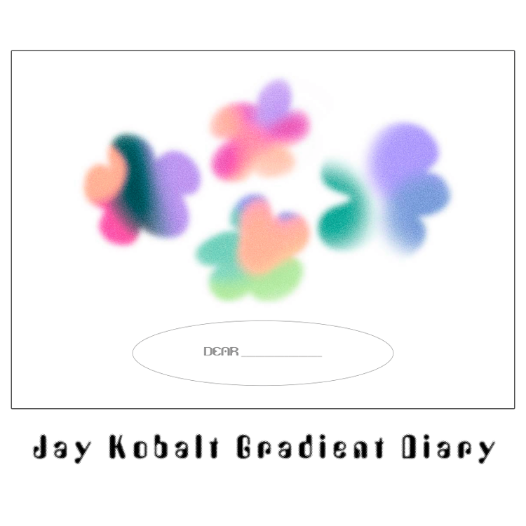 Jay Kóbalt Gradient Diary (Digital diary (GoodNotes, Notability))