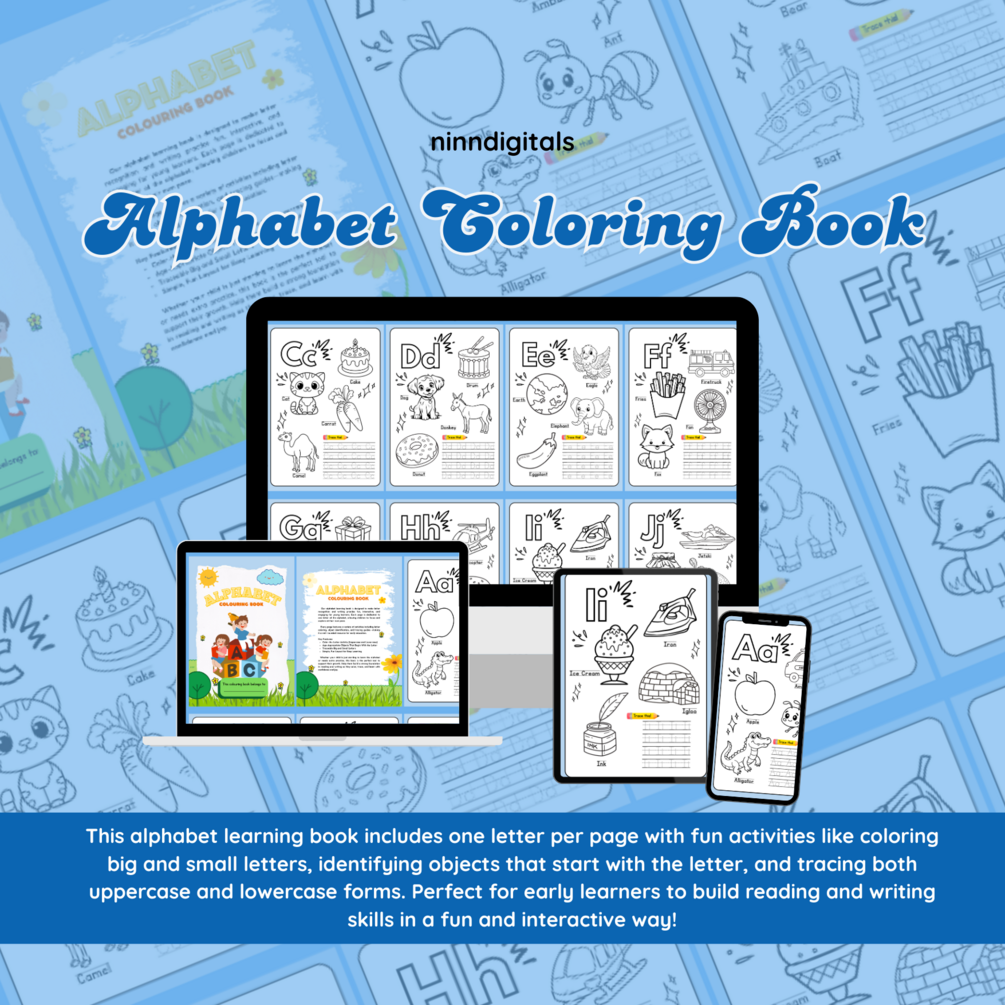 Alphabet Coloring Book