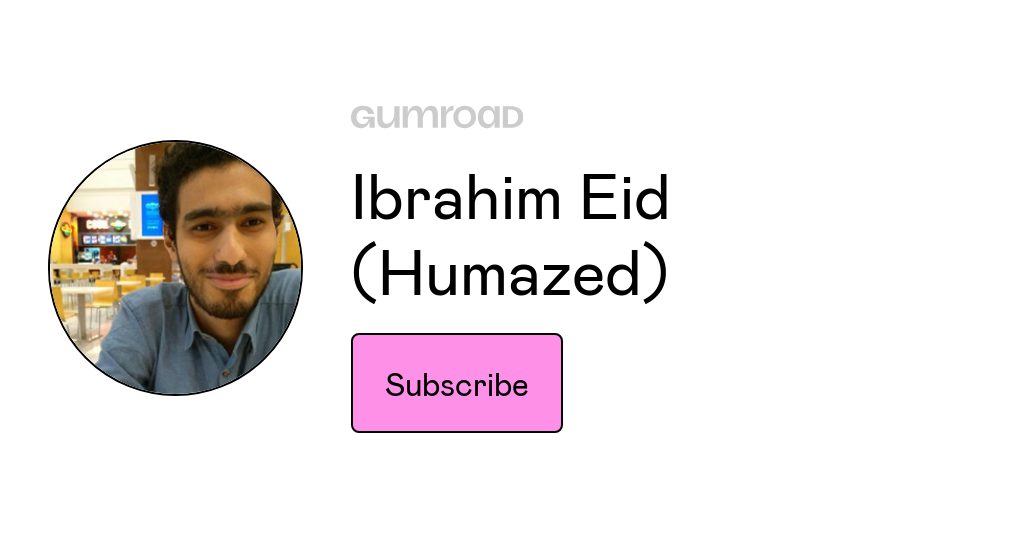 Ibrahim Eid (Humazed)