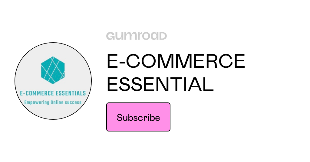 E-COMMERCE ESSENTIAL