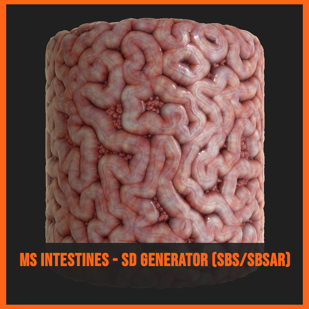 Stylized Intestines Generator