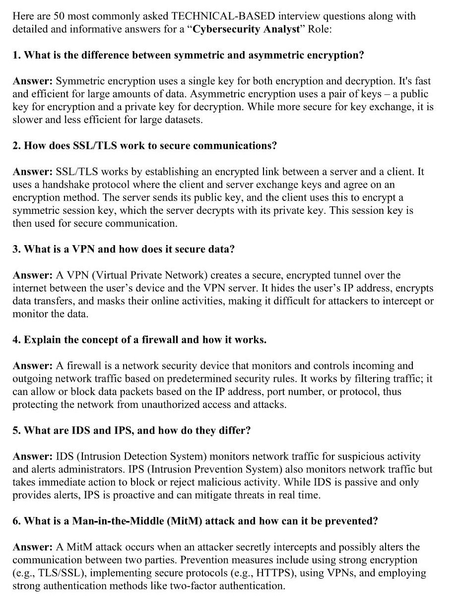 6 PDFs containing ALL Types of Most Asked Interview Q&A (Scenario-Based ...