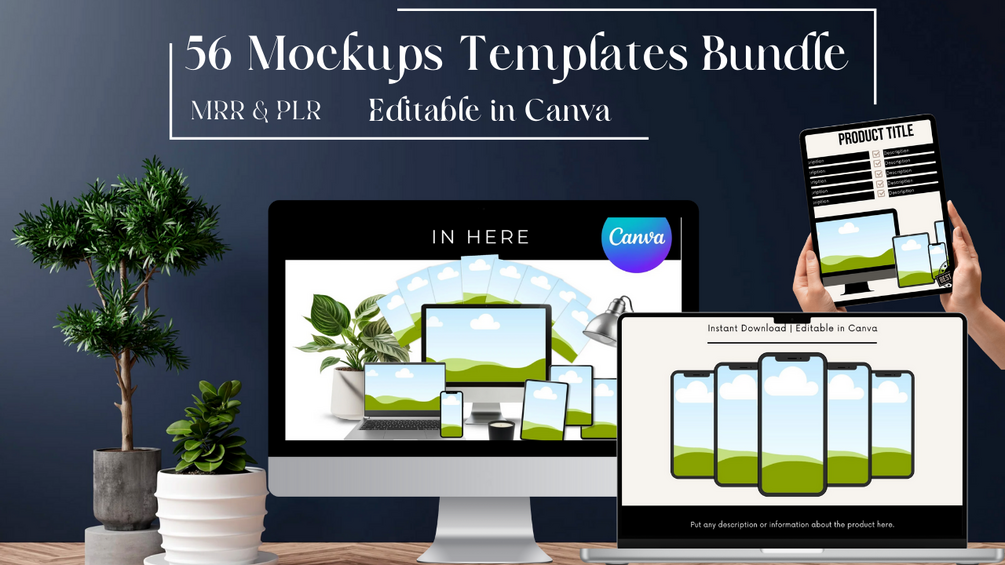 56 Digital Mockups Templates