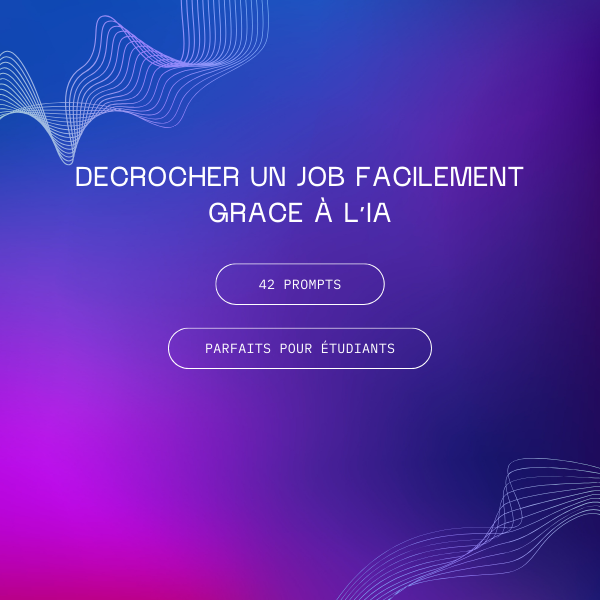 Decrocher un job grace à l’IA