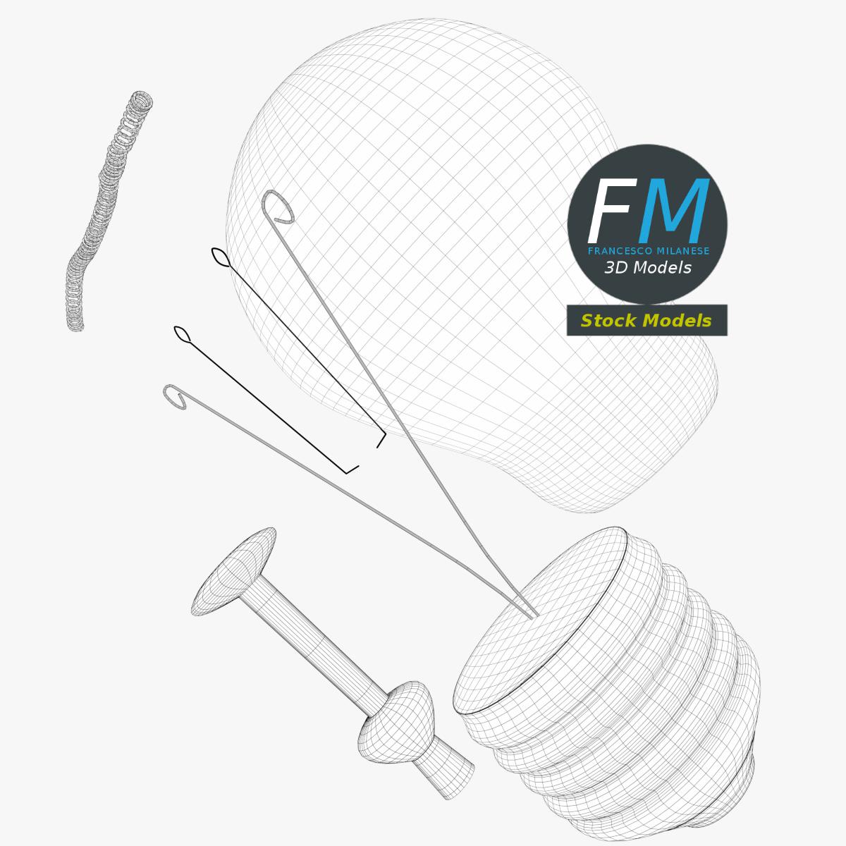 3D MODEL - Light bulb lamp 2