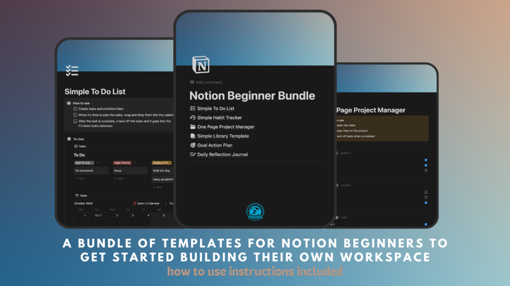 Notion Beginner Bundle