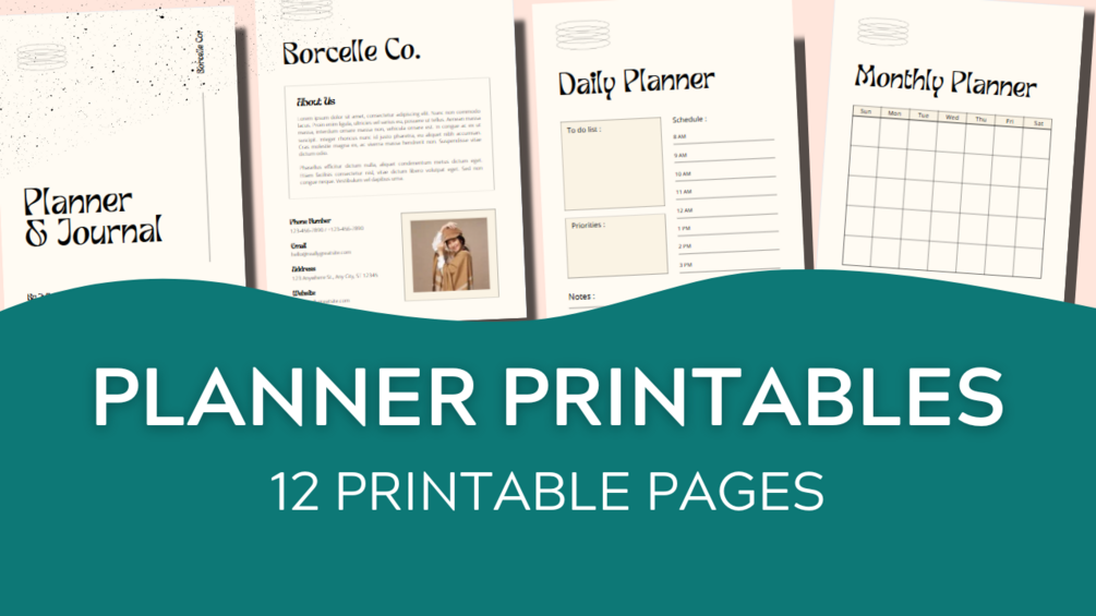 "Ultimate Digital Planner Template | Editable Canva Planner for ...