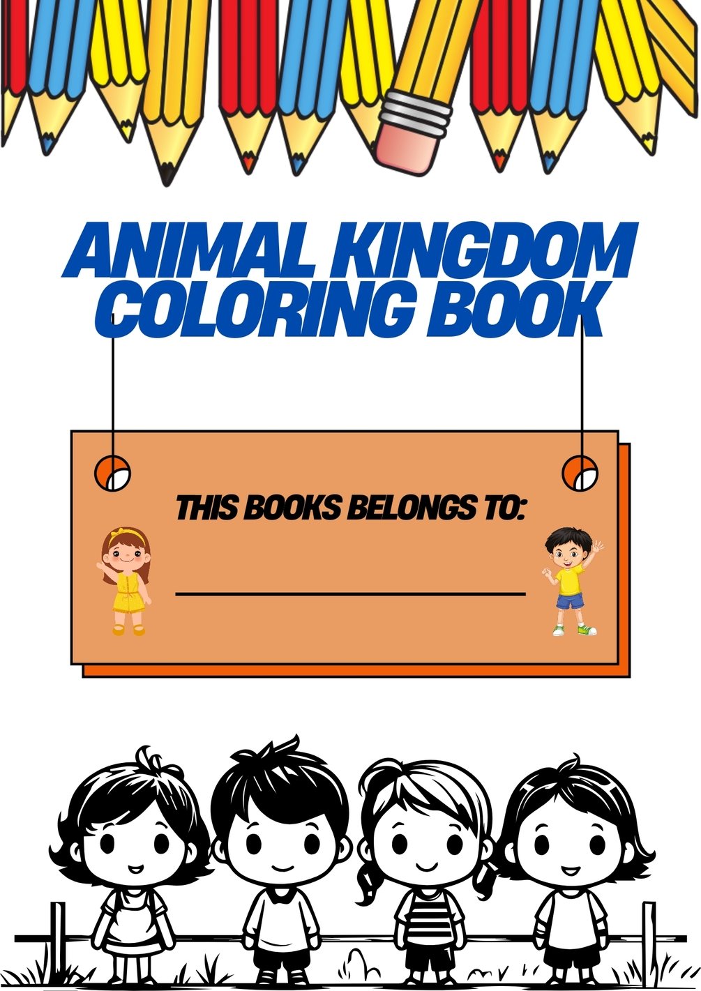 Animal Kingdom Coloring Book