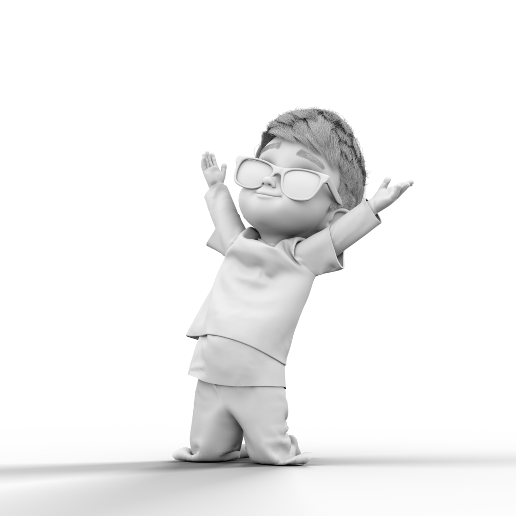 Edi r Cartoon Boy Rigged