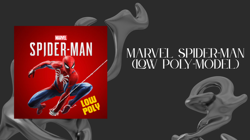 Marvel's Spider-Man (Low poly-model)