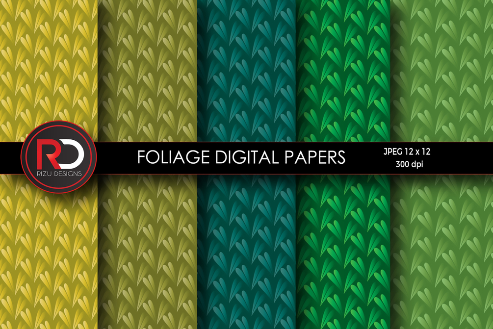 Foliage Digital Paper