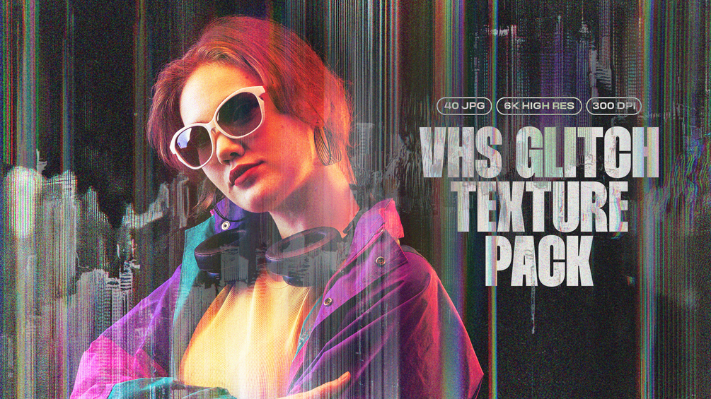 VHS Glitch Texture Pack - Premium Texture Pack