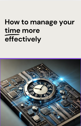 How to manage your time more effectively