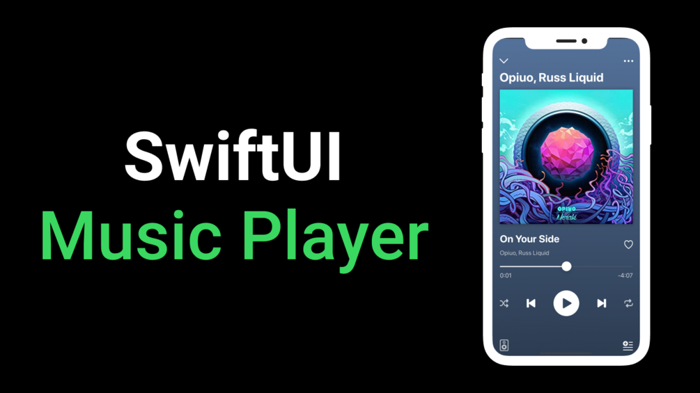 Spotify Music Player in SwiftUI