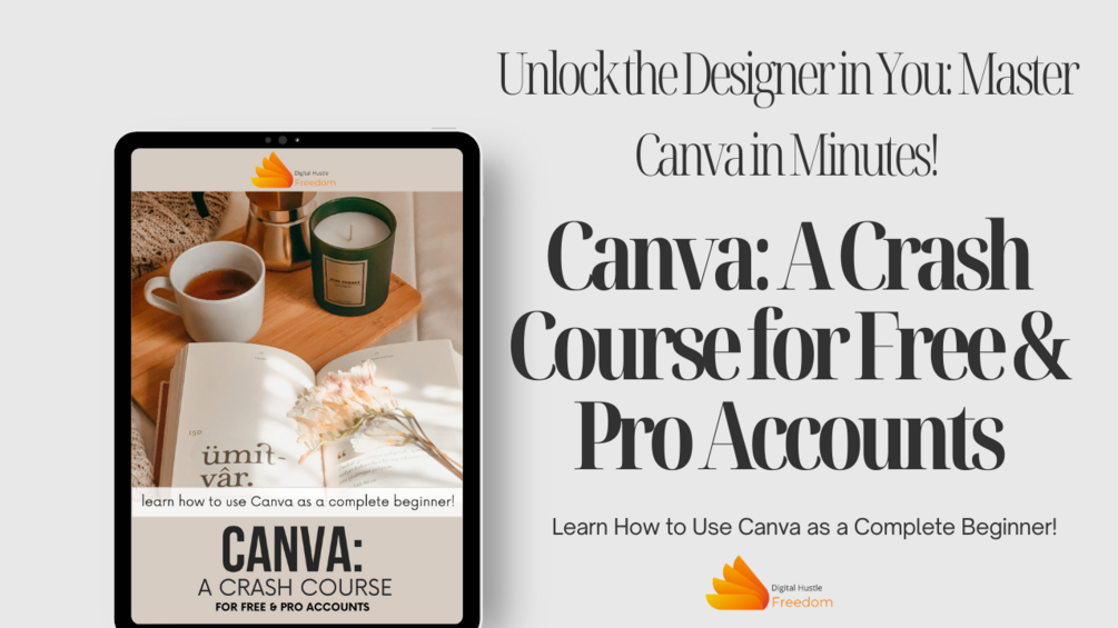Learn How to Use Canva as a Complete Beginner! Canva: A Crash Course for Free & Pro Accounts