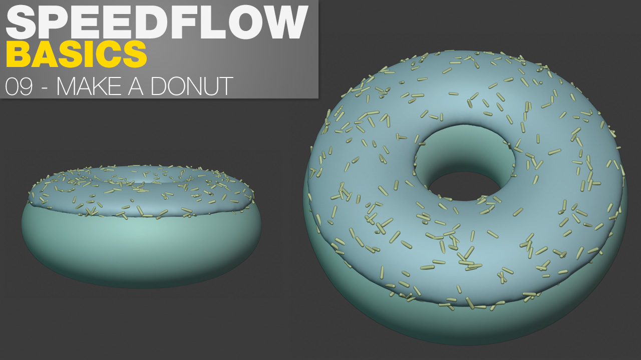 Speedflow Basics - Parametric Modeling in Blender